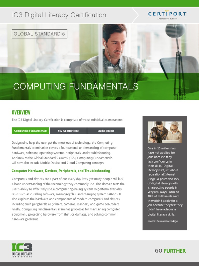 IC3 GS5 Comp-Fundamentals FINAL 2016 | PDF | Mobile App | Cloud Computing