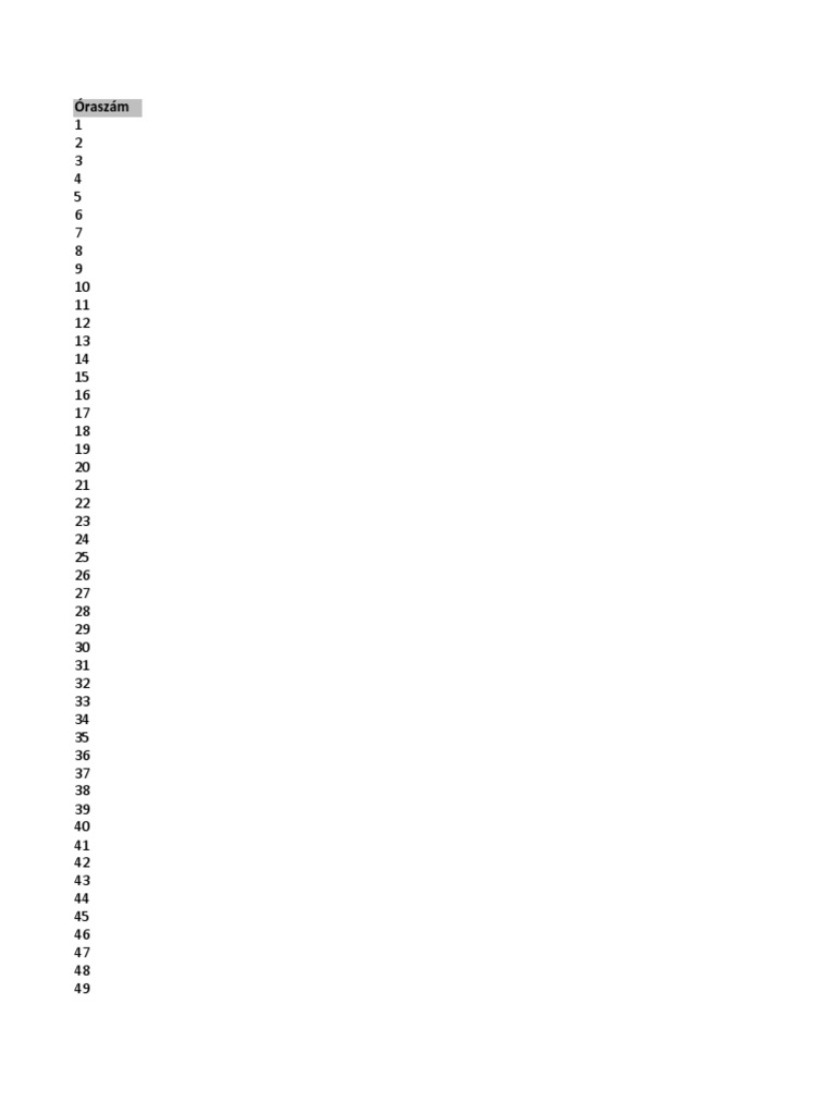 Technika Tanmenet | PDF