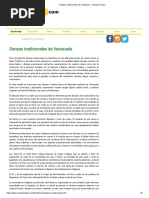 El Sebucán: Tradición y Baile Venezolano | PDF | Bailes | Venezuela