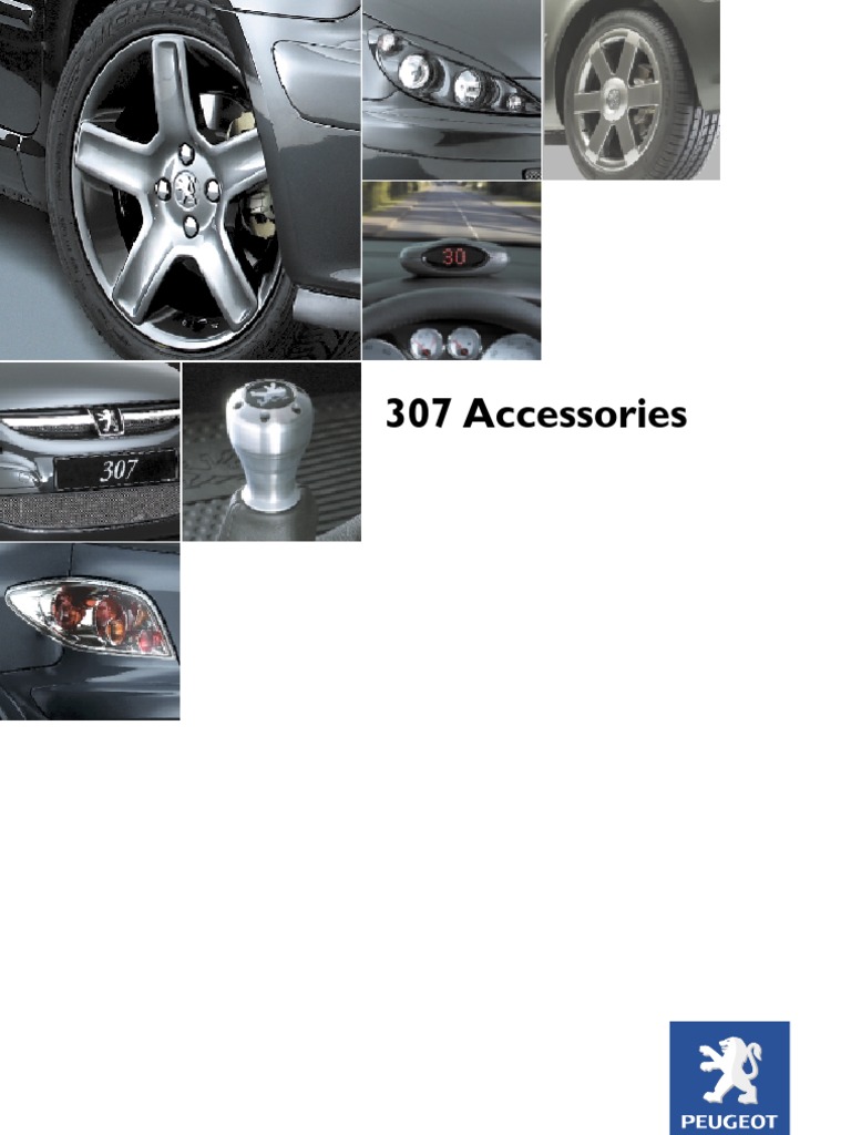 Peugeot 307 Accessories | PDF | Trunk (Car) | Compact Disc