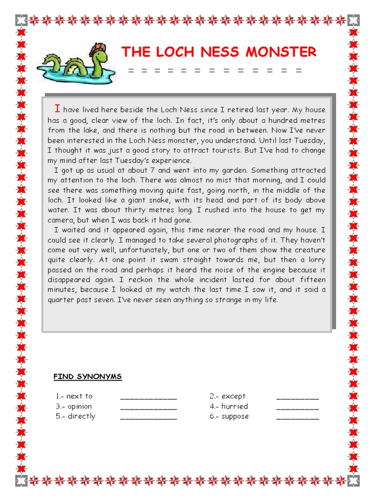 Reading Comprehension Reading Comprehension Exercises - 4891 | PDF ...