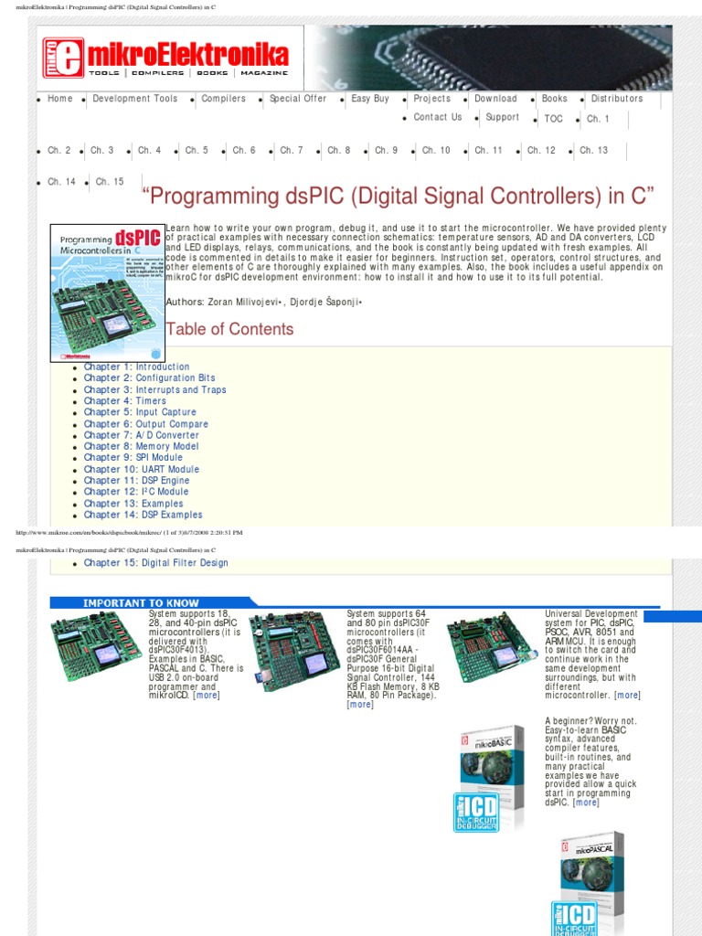 Programming Dspic In C Pdf Integer Computer Science Microcontroller 7853