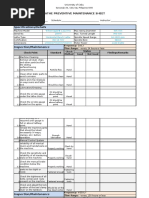 CNC Daily Maintenance Checklist | PDF