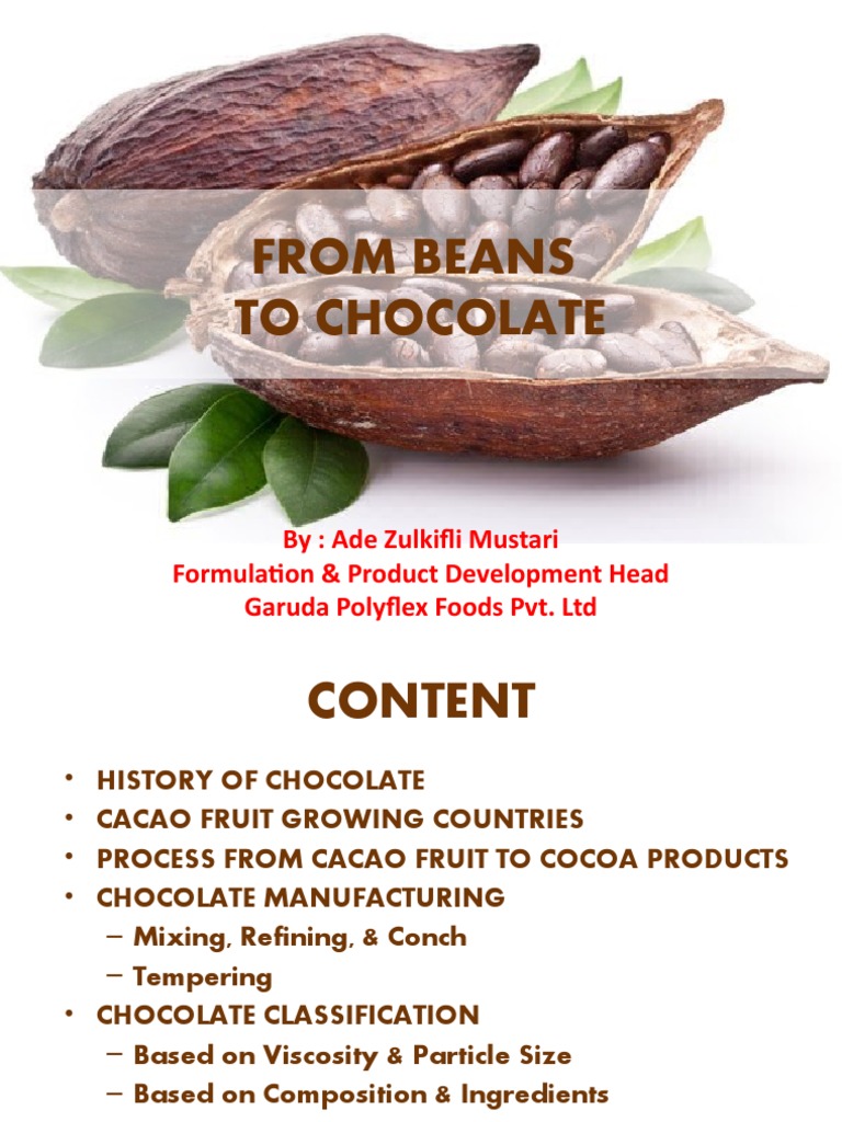 Chocolate Production Process Explained | PDF | Chocolate | Types Of ...