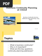 Security Contingency Plan Template | PDF | Risk | Reputation