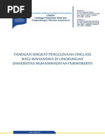 Cara Menggunakan Onclass | PDF