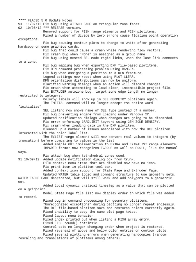 Flac 3 D | PDF | Graphical User Interfaces | Command Line Interface