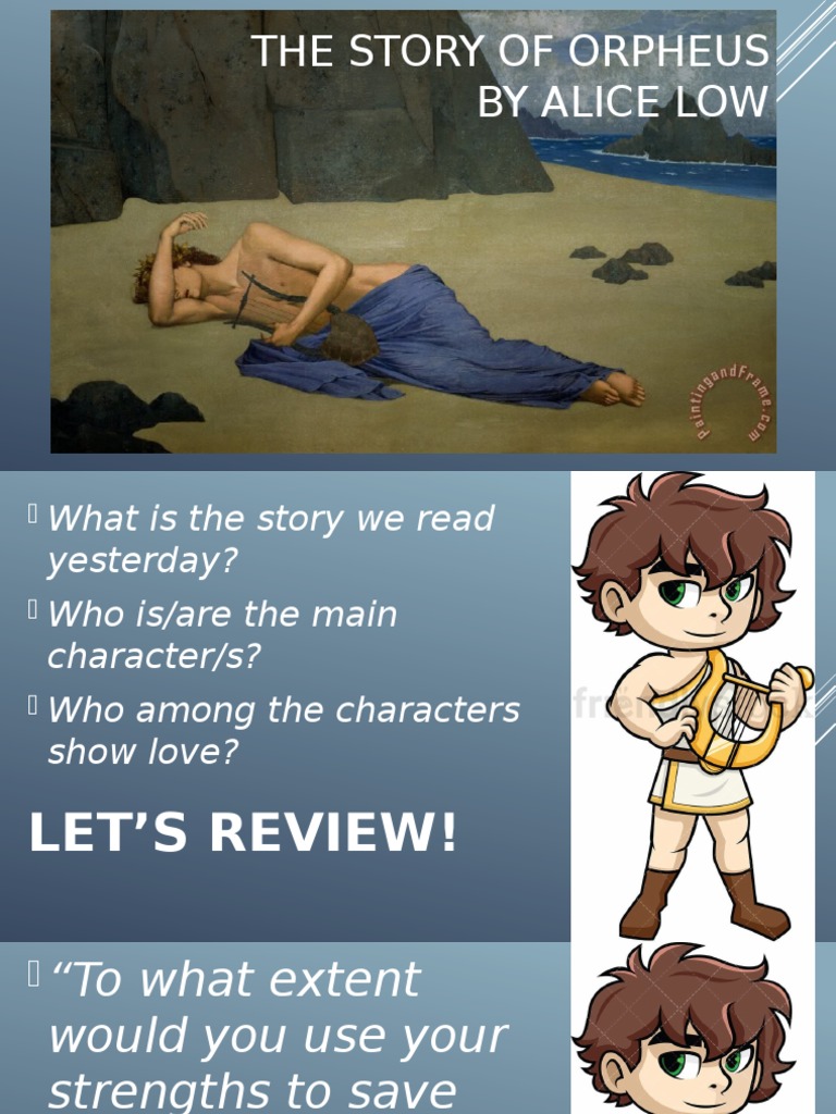 The Story of Orpheus | PDF