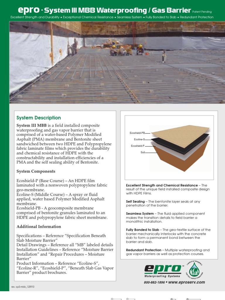 Epro Services, System III - MBB | PDF | Building Materials | Chemical ...