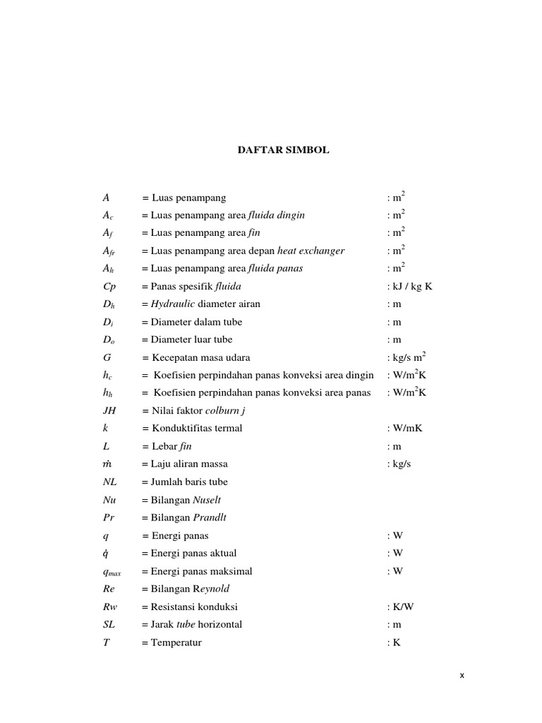 Daftar Simbol PDF | PDF