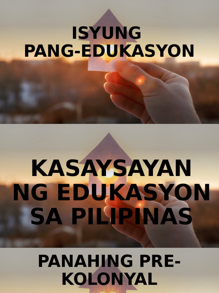 Edukasyon Sa Pilipinas | PDF