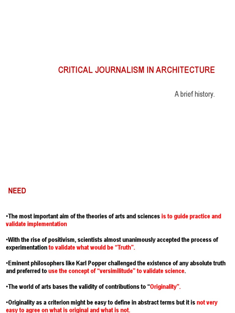 History of Journalism PDF | PDF | Positivism | Science