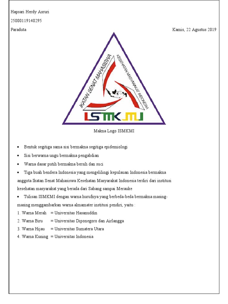 Makna Logo ISMKMI dan Filosofinya | PDF