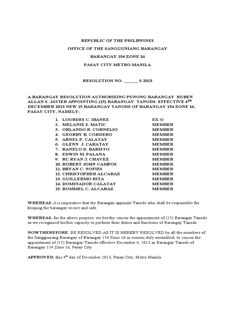 Leavebenefits Resolution | PDF | Philippines | Violence