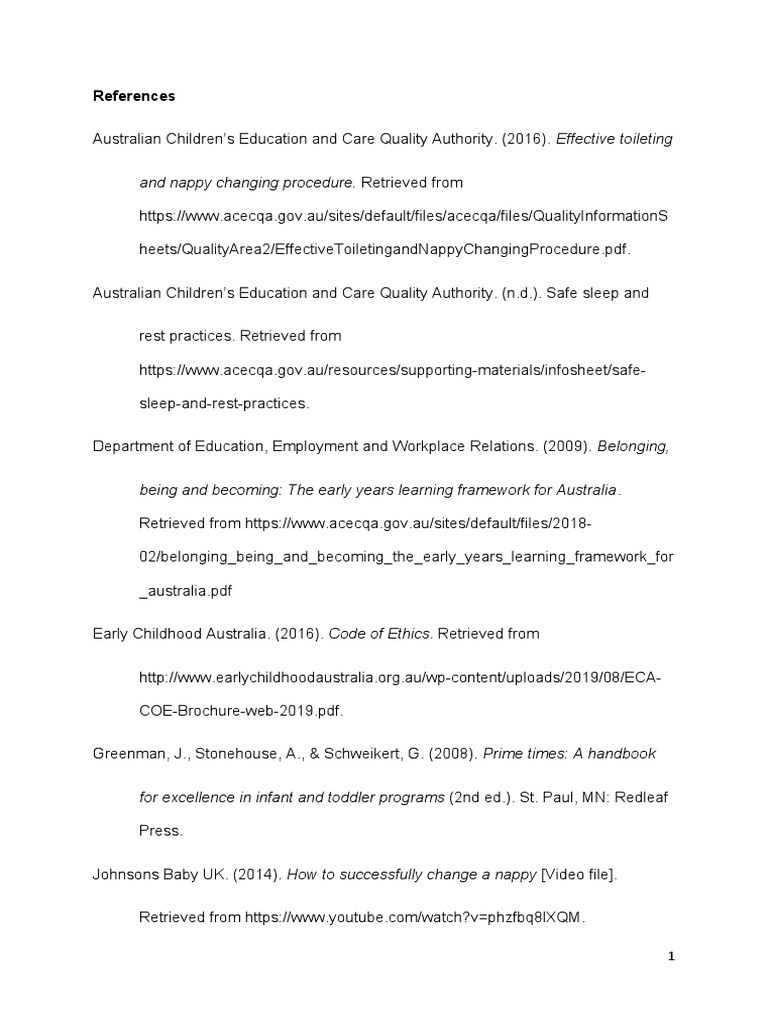 References | PDF | Health Care | Childhood