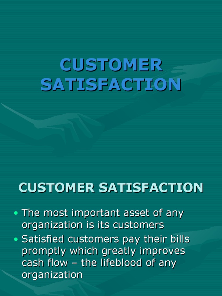 Understanding Customer Satisfaction | PDF | Focus Group | Customer ...