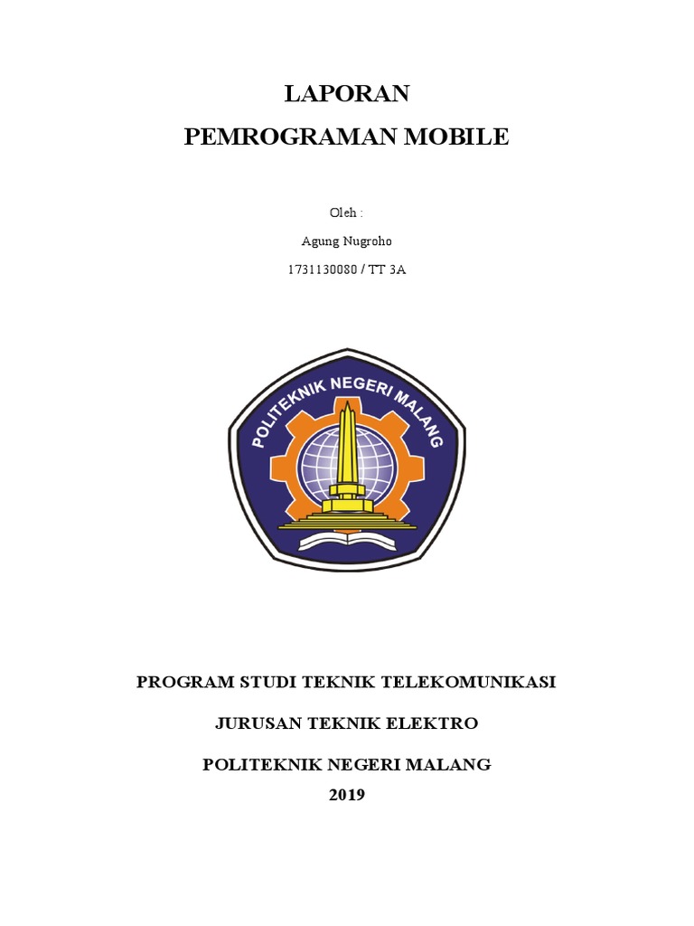 Laporan Pemrograman Mobile | PDF