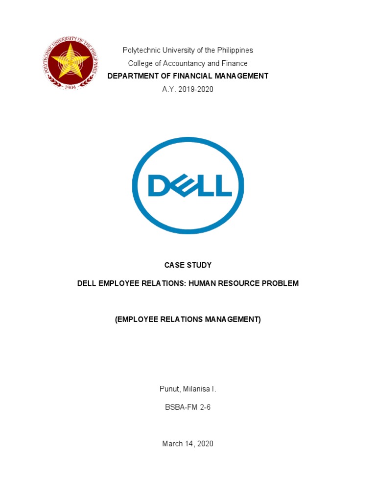 Case Study-Employee Relation Management | PDF | Dell | Human Resource Management