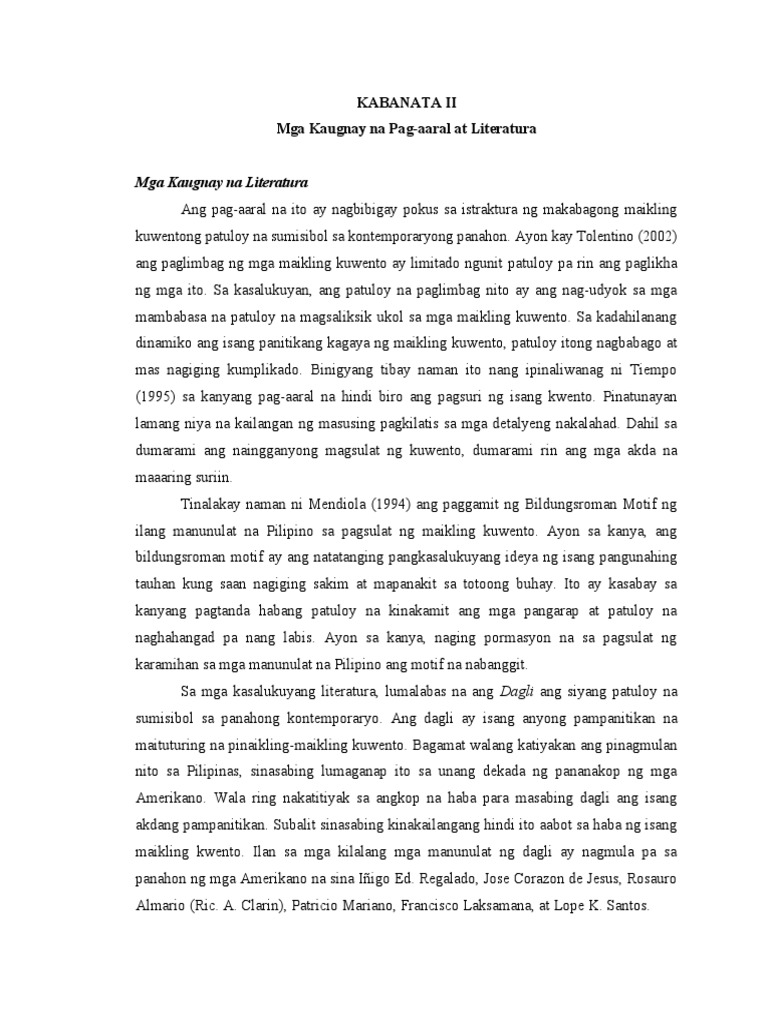 RRL | PDF