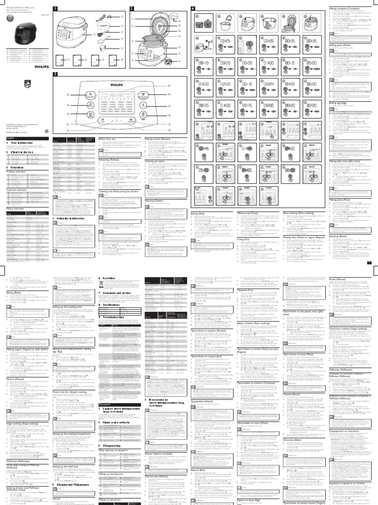 Manual de Utilizare Multicooker PDF | PDF | Cooking | Food And Drink ...