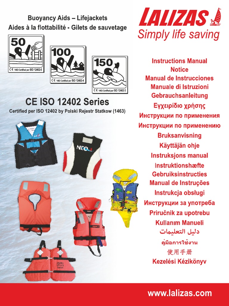 Lifejacket ISO 12402-3 | PDF
