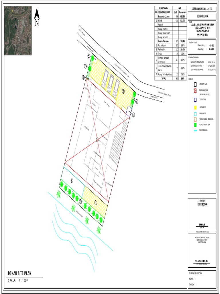 SITEPLAN KLINIK MEDIKA-Model | PDF