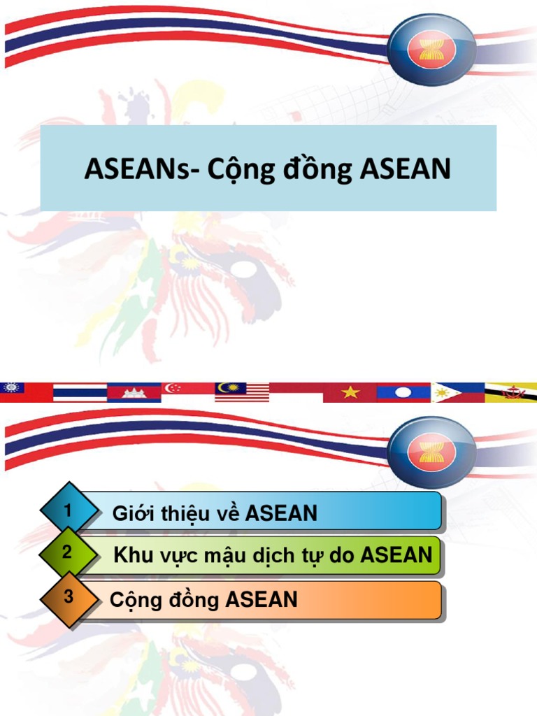 Powerpoint-ASEAN-ASEAN Community 10.2015 | PDF