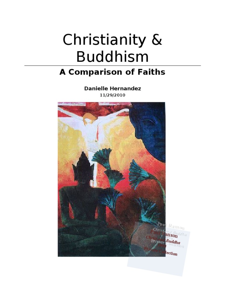 Buddhism and Christianity: A Comparison | PDF | Catholic Church | Jesus