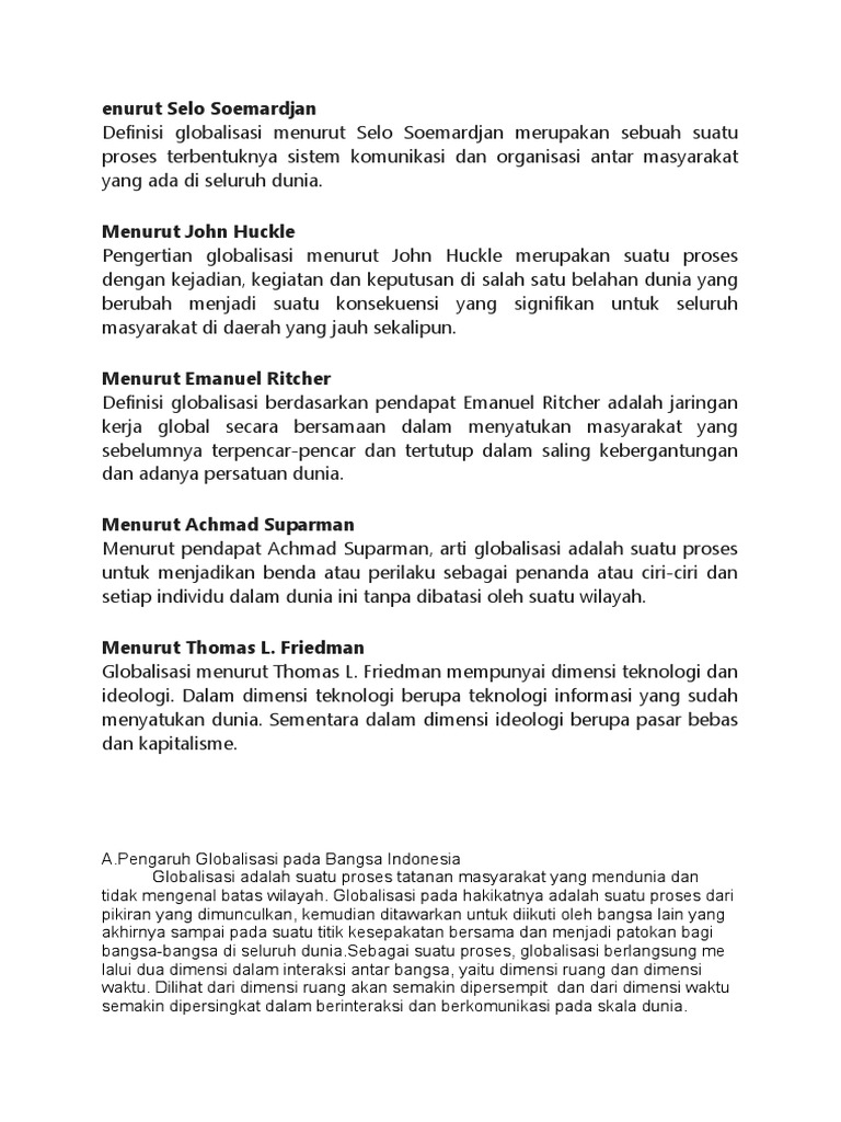 Enurut Selo Soemardjan | PDF | Politik | Ilmu Sosial