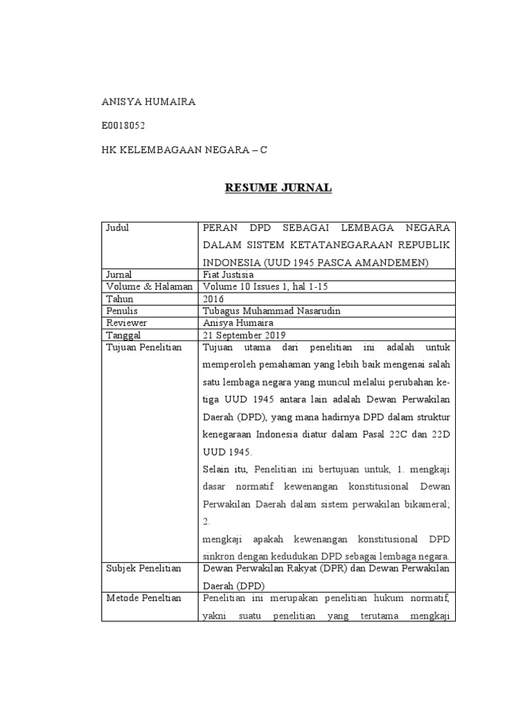 Review Jurnal | PDF