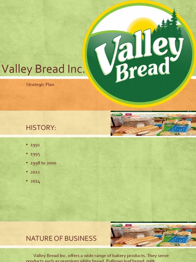 Valley Bread Inc | PDF | Breads | Pricing
