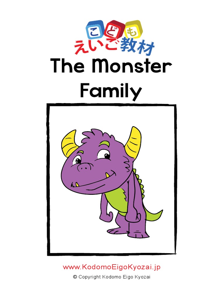 Monster Family Parts Body PDF | PDF