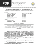 SK Resolution For CBYDP and ABYIP | PDF | Government Information ...