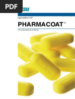 Opadry Ii | PDF | Tablet (Pharmacy) | Pharmaceutical Formulation