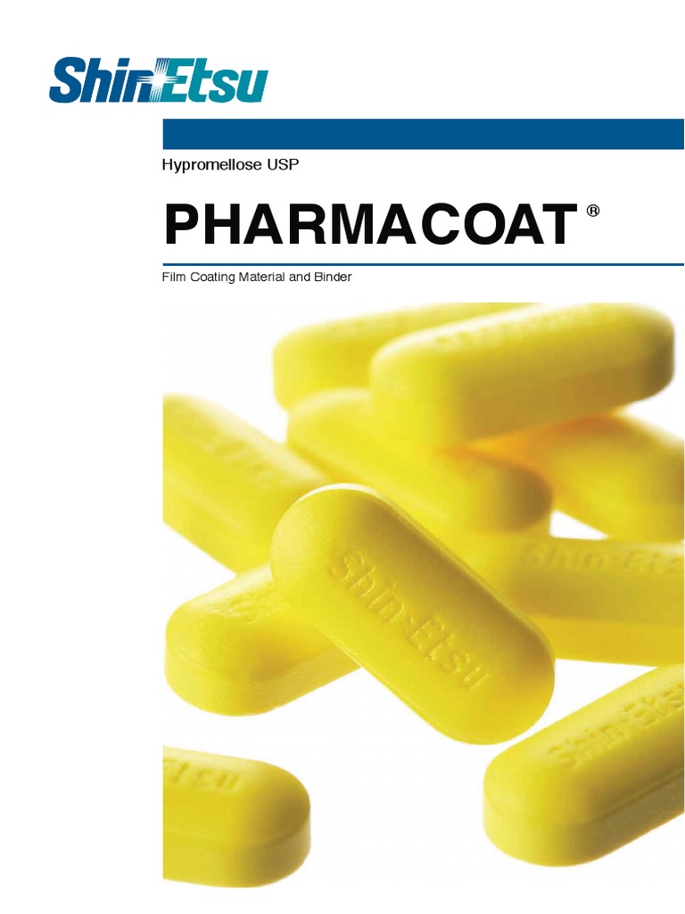 (Shin-Etsu) PHARMACOAT (ENG) - 20140917 | PDF | Solubility | Filtration