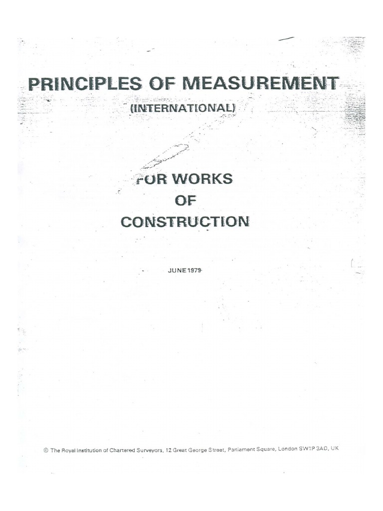 POMI-Principles of Measurement PDF | PDF