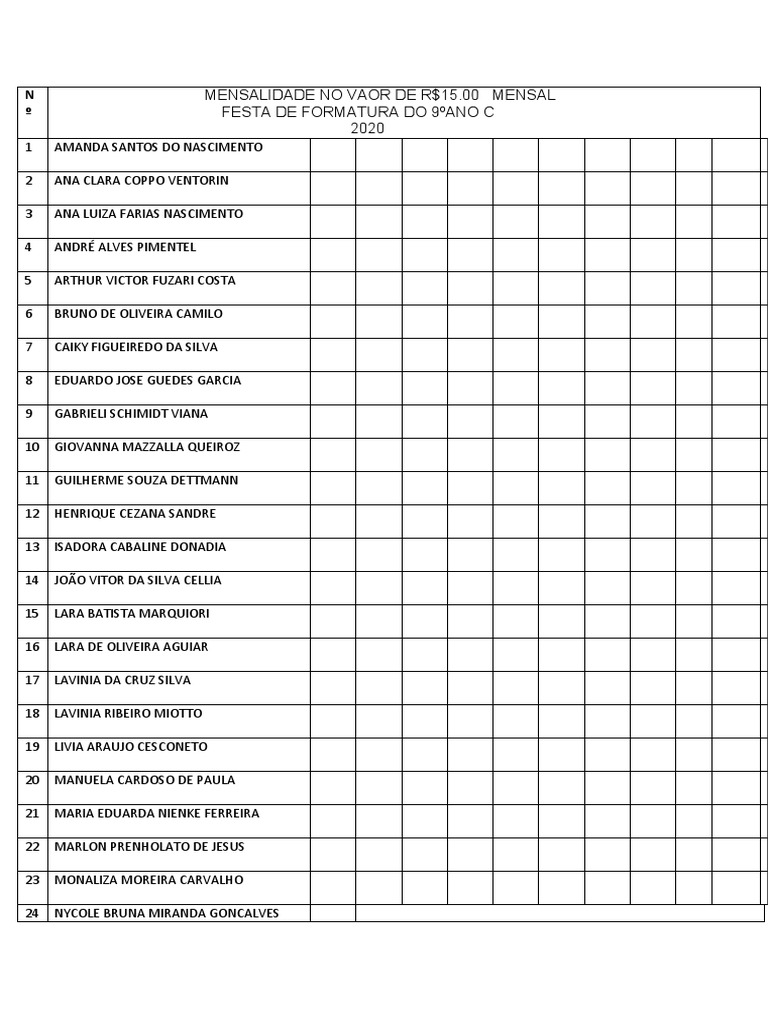 Festa de Formatura do Clube Adenice | PDF | Estilo de vida