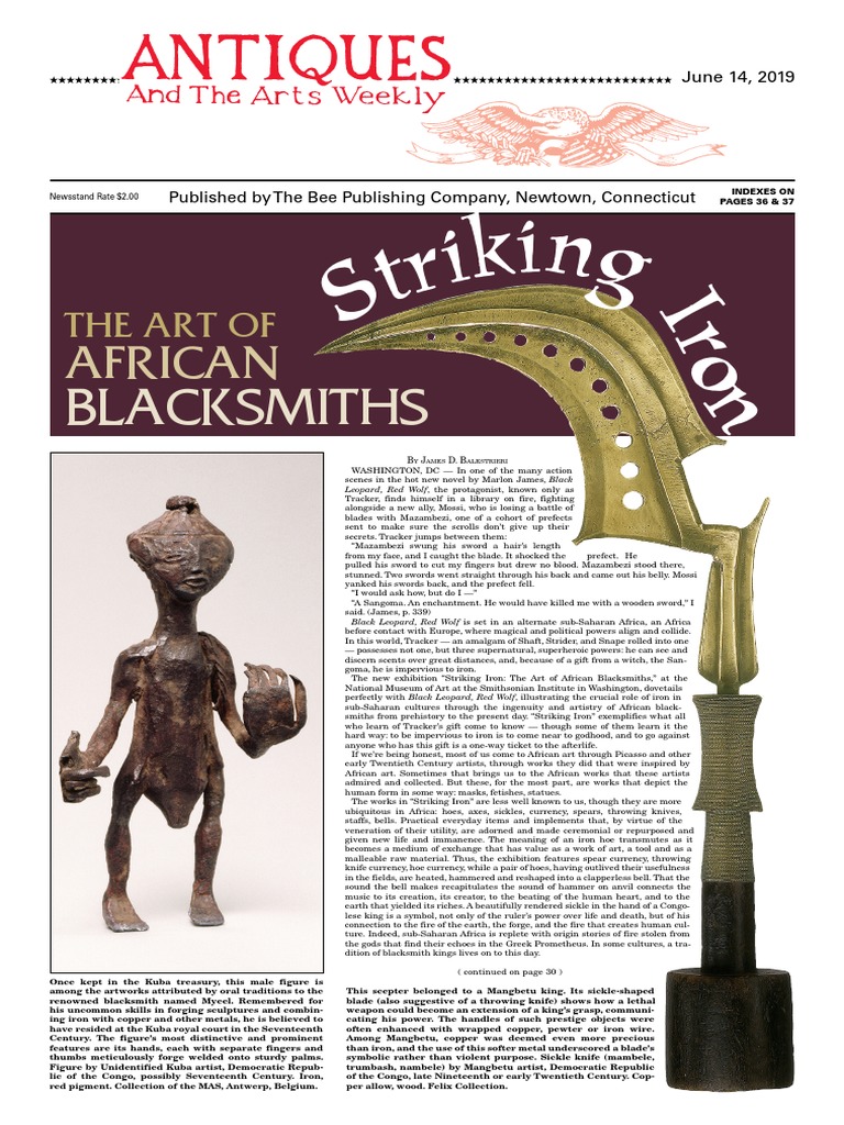 "Striking Iron: The Art of African Blacksmiths," at The National Museum ...