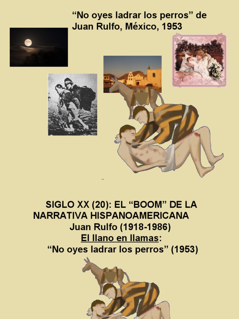 No Oyes Ladrar Los Perros Power Point | PDF | Subjetividad | Espacio