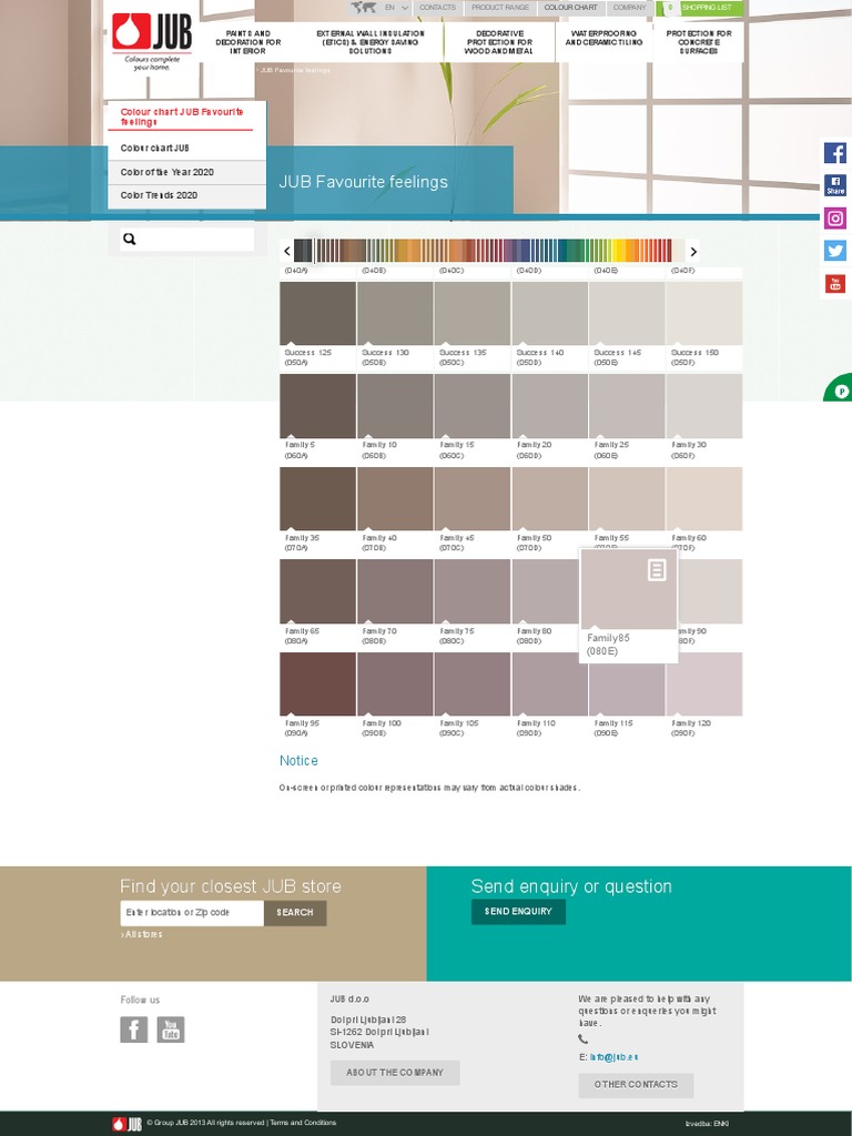 JUB Favourite Feelings - JUB D.O.O | PDF | Building Engineering | Art Media