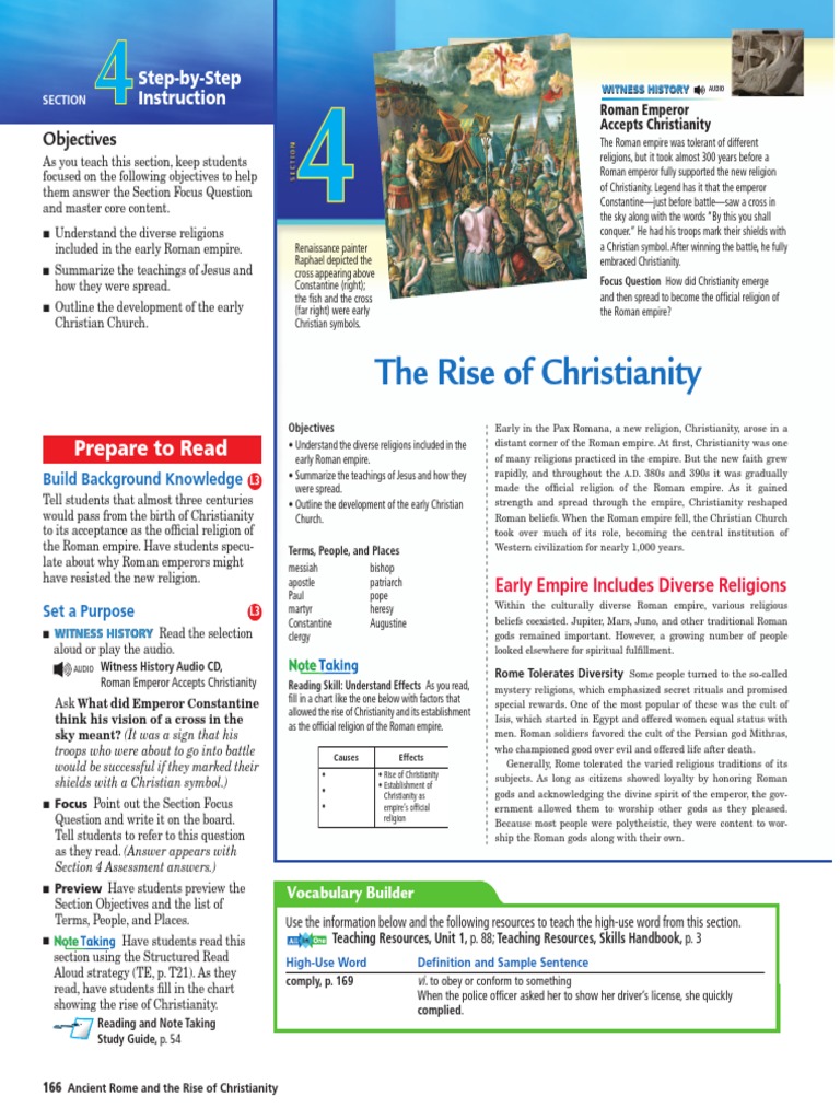 Rise of Christianity in Ancient Rome | PDF | Jesus | Paul The Apostle