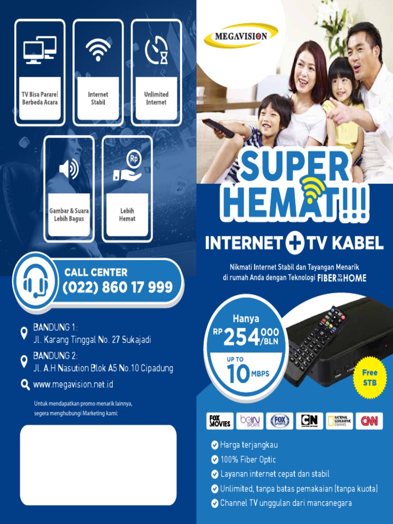Brochure Megavision 2020 Bandung | Download Free PDF | Television ...