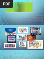 Grupo Danone Plan de Negocios | PDF | Yogur | Marca