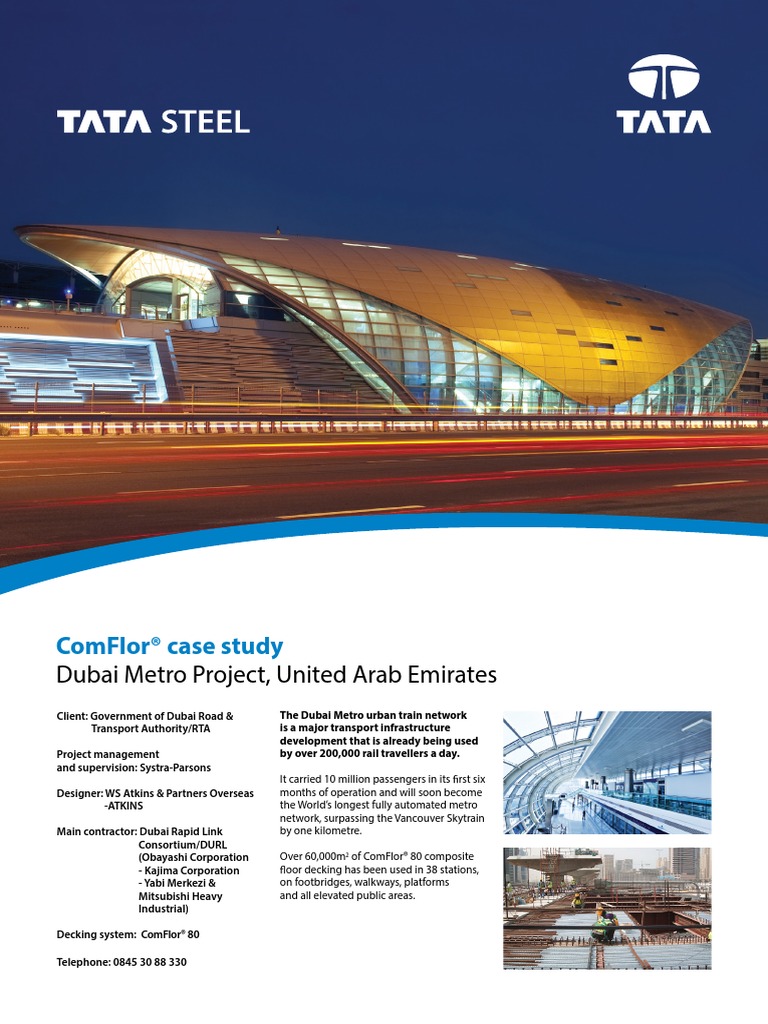 Dubai-Metro-Case-Study 2020 | PDF