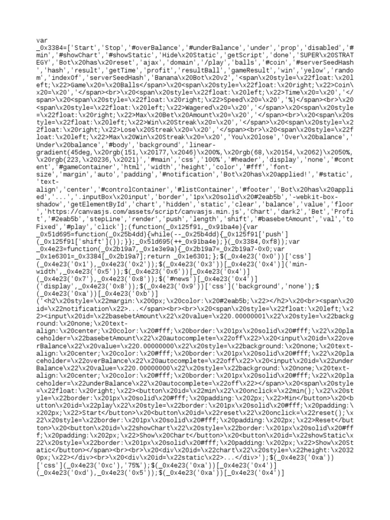 Lucky Games Script | PDF | World Wide Web Consortium Standards ...