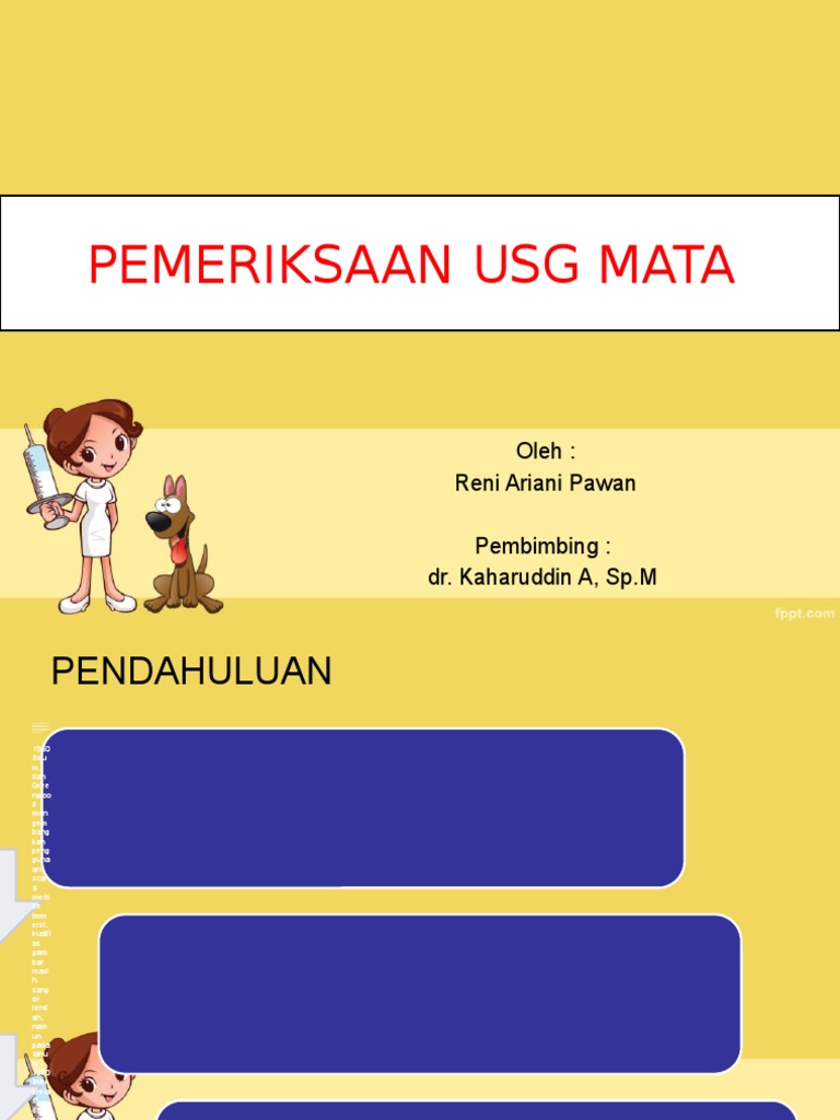 Pemeriksaan USG Mata | PDF