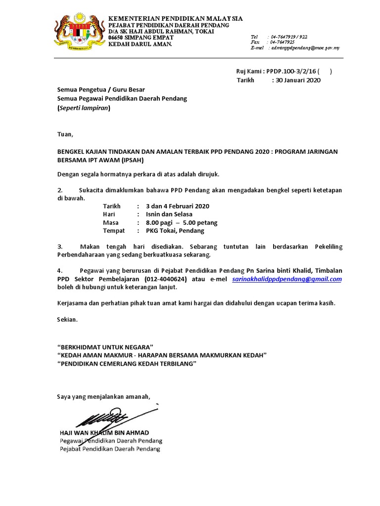 Bengkel Kajian Tindakan Dan Amalan Terbaik PPD Pendang 2020 | PDF