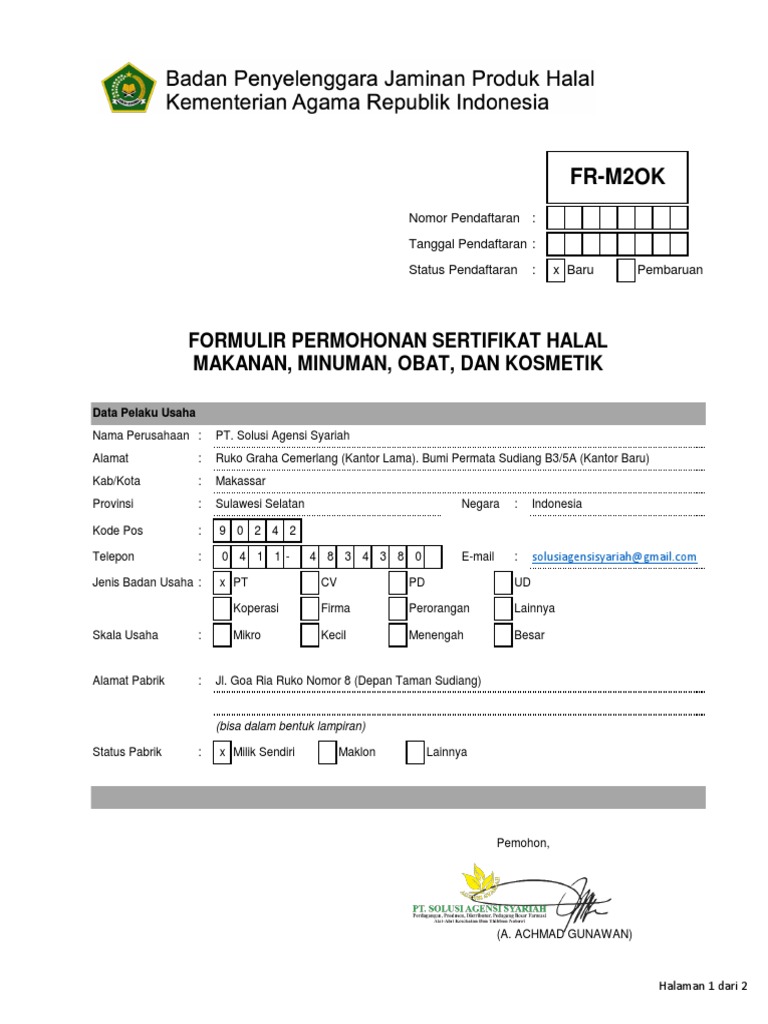 Formulir PDF | PDF
