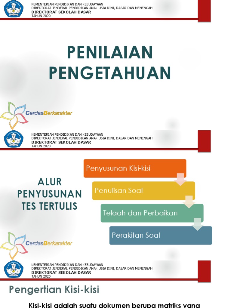 Penyusunan Kisi-Kisi Ujian REVISI PDF | PDF | Seni | Komputer