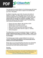 Marriage Confirmation Witness Letter | PDF
